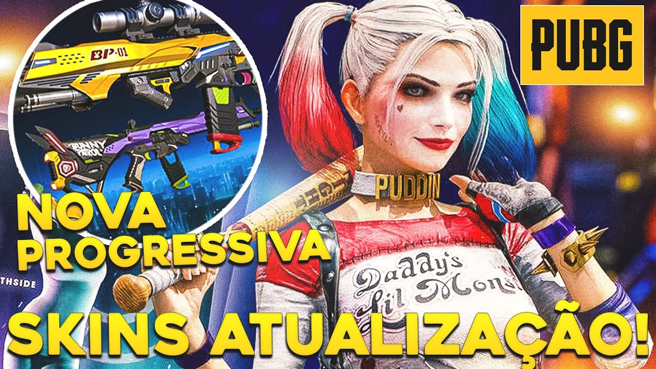 VEJA TODAS AS SKINS DA PROXIMA ATUALIZAÇÃO 25.2 PUBG - SKINS ANTIGAS ...