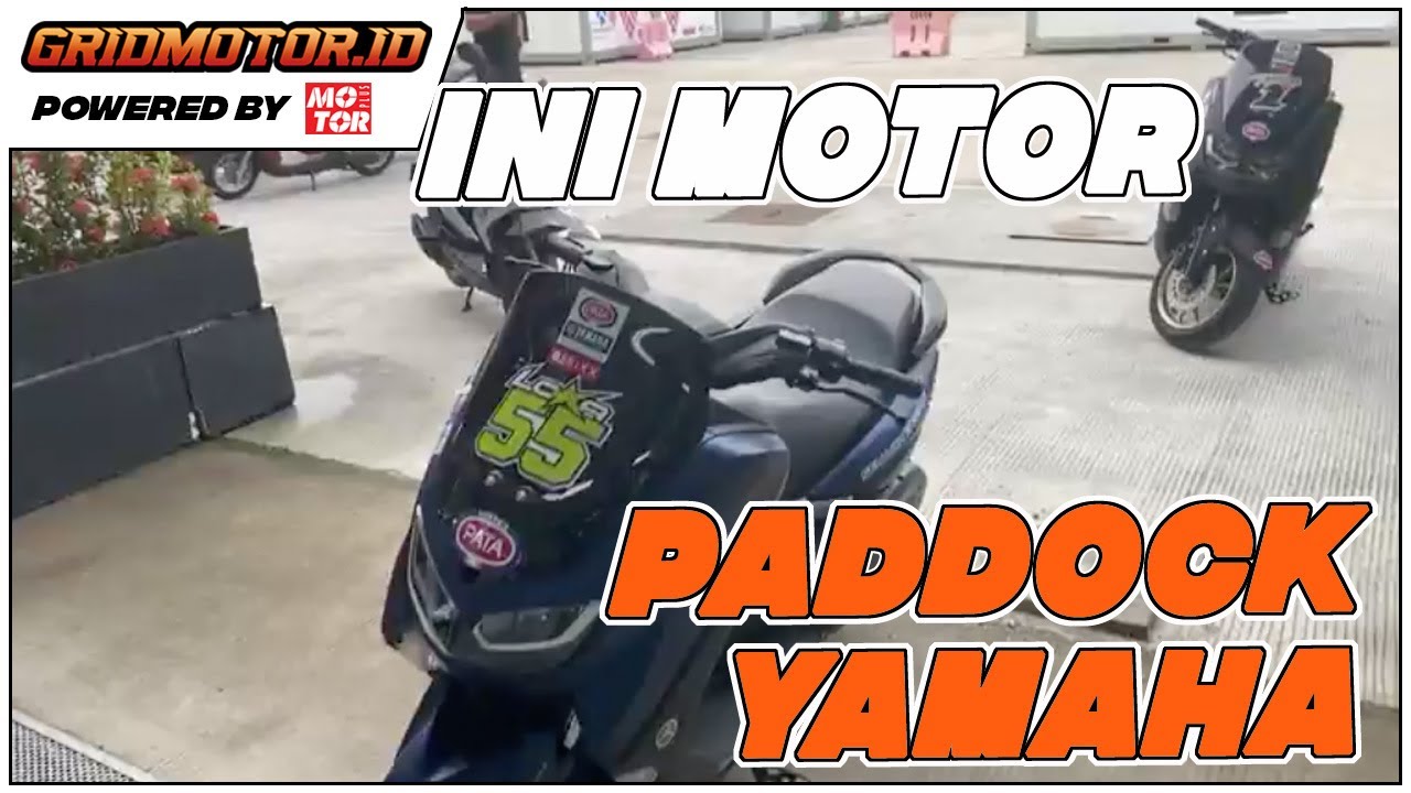 Motor Paddock Tim Yamaha WSBK di Sirkuit Madalika - YouTube