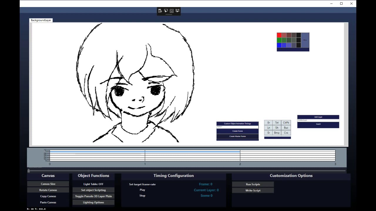Custom 2D Animation Software - Made with WPF C#. - YouTube