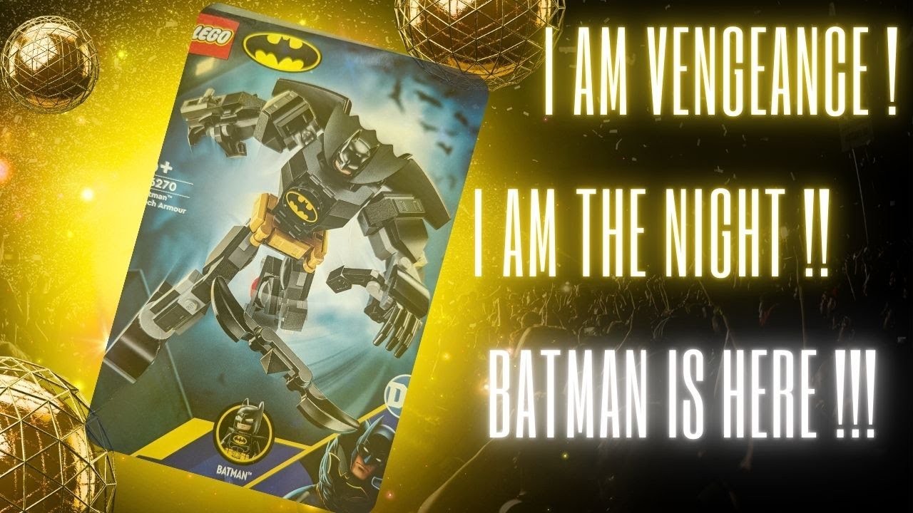 The BEST LEGO Batman Mini figure | LEGO® Batman™ | Step-by-Step ...