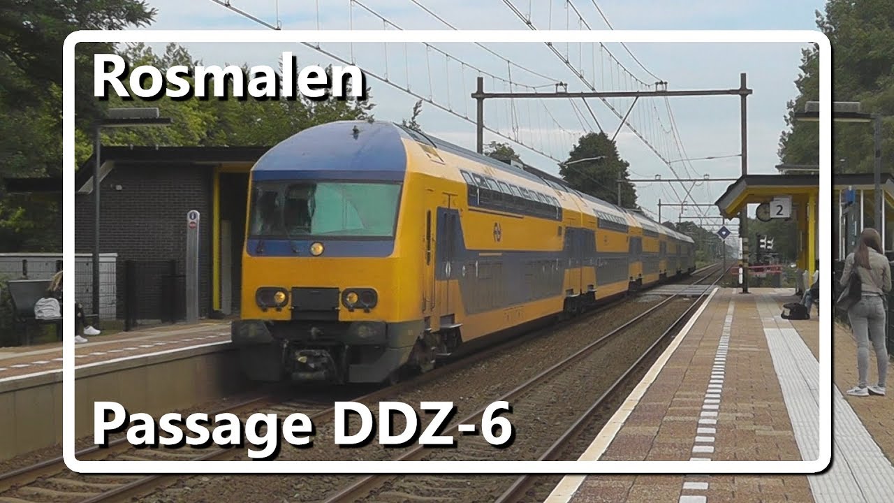 DDZ komt door station Rosmalen! - YouTube