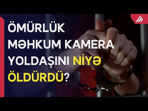 Ömürlük məhkum kamera yoldaşını öldürdü - APA TV
