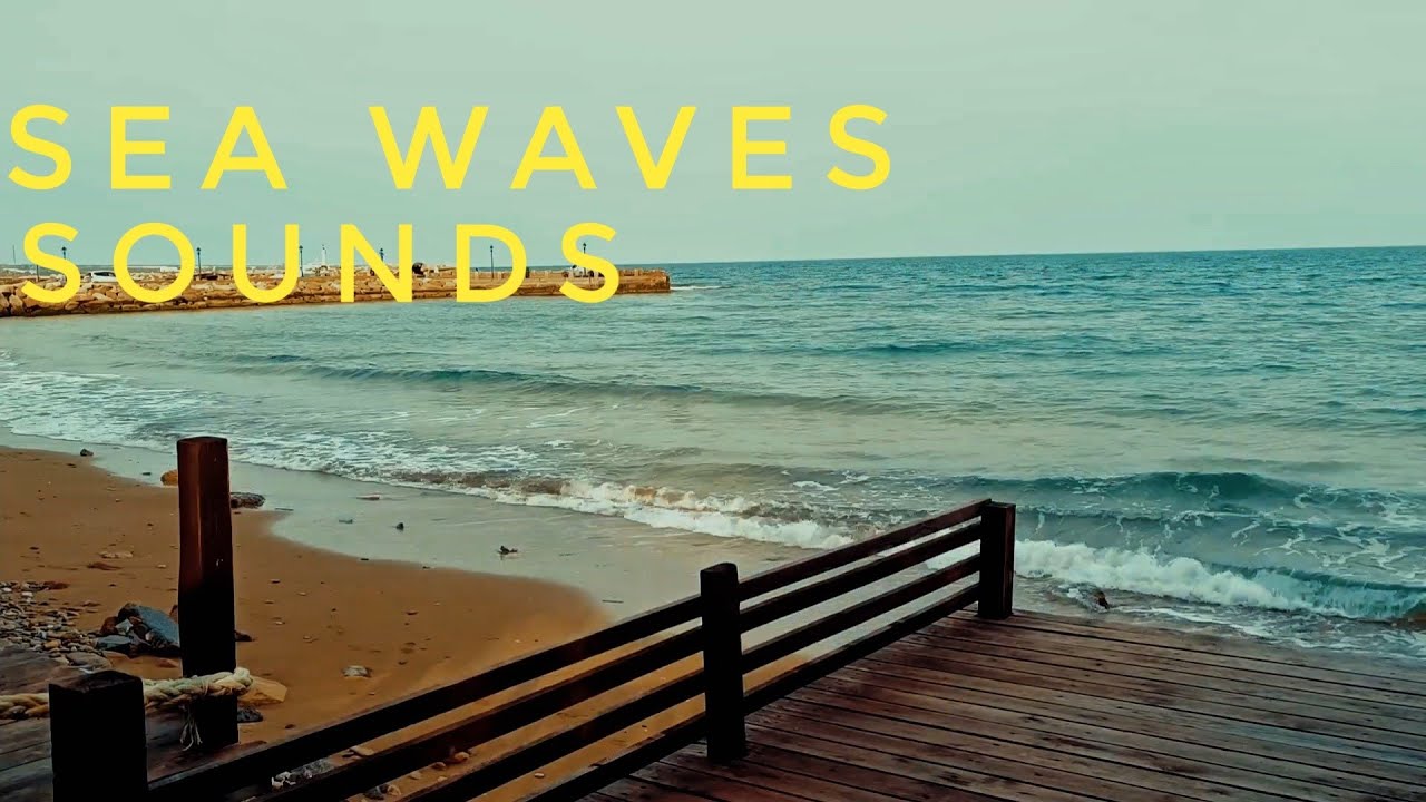 look at the sea relaxing || ompanions of sea waves - YouTube