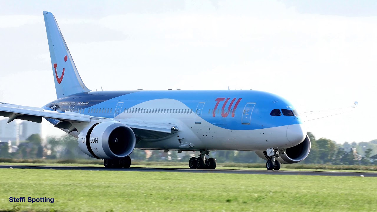 40 MIN Amsterdam Airport Schiphol AMS Plane Spotting 4K - YouTube