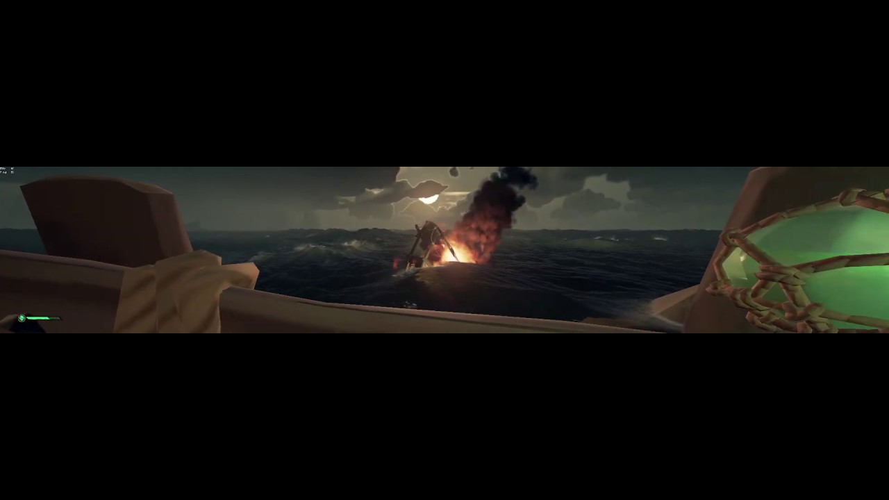 Sea of Thieves : Fire on the boat - YouTube