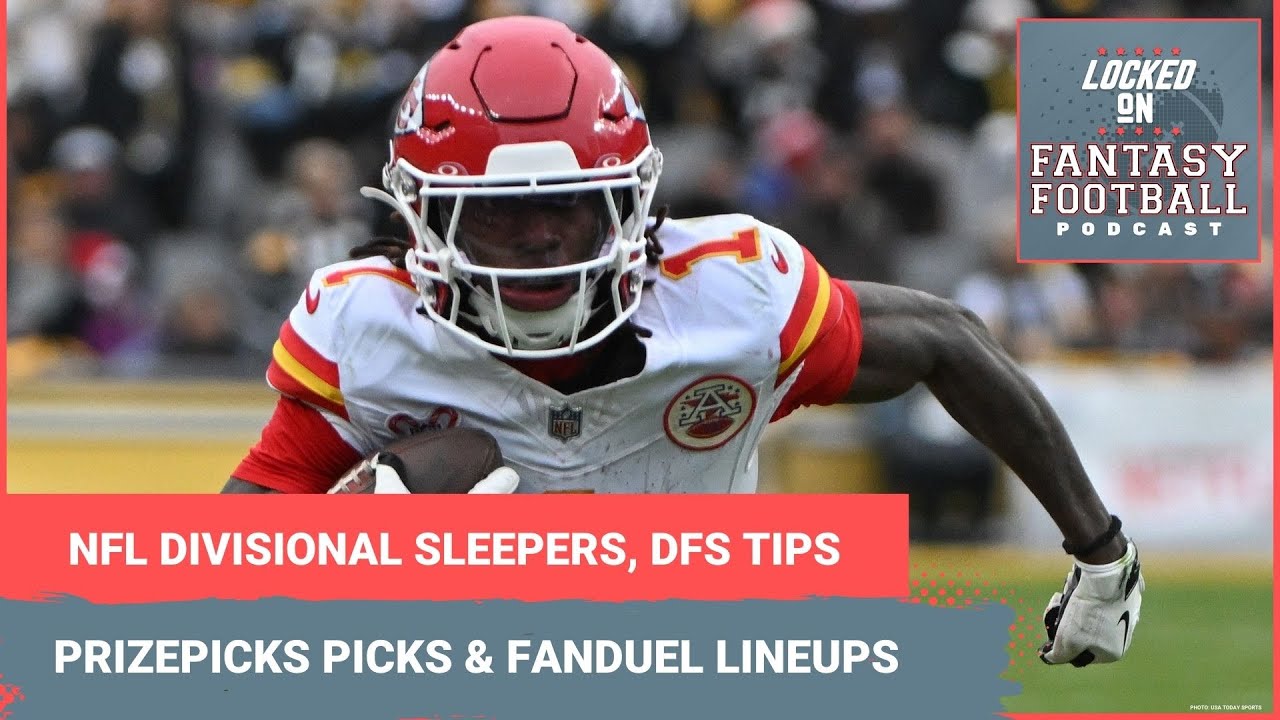 Fantasy football divisional playoffs BEST sleepers by position, DFS ...