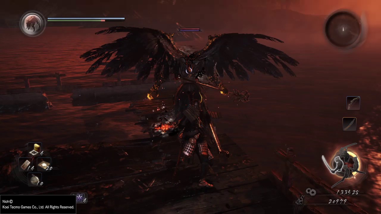 Nioh - Raven Tengu Fail - YouTube