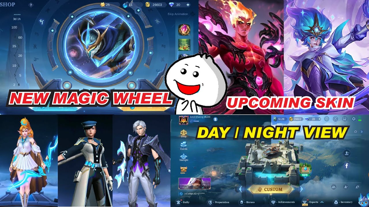 MLBB September October 2021 UPDATE | NEW ui RELEASE DATE | MAGIC WHEEL ...