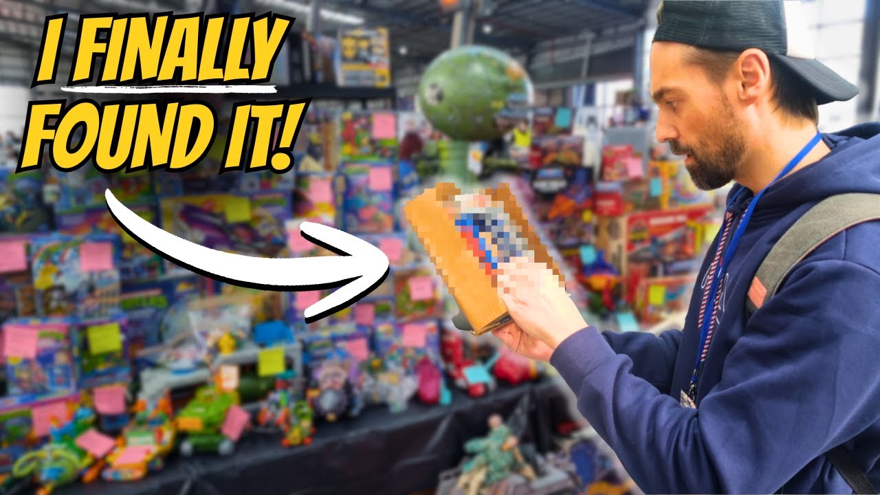 TOY HUNTING at Australia's BIGGEST EVER Toy Show!!👀 The MONSTER SIZE ...