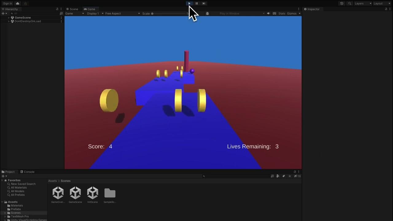 Increase Score Dynamically in Unity - YouTube