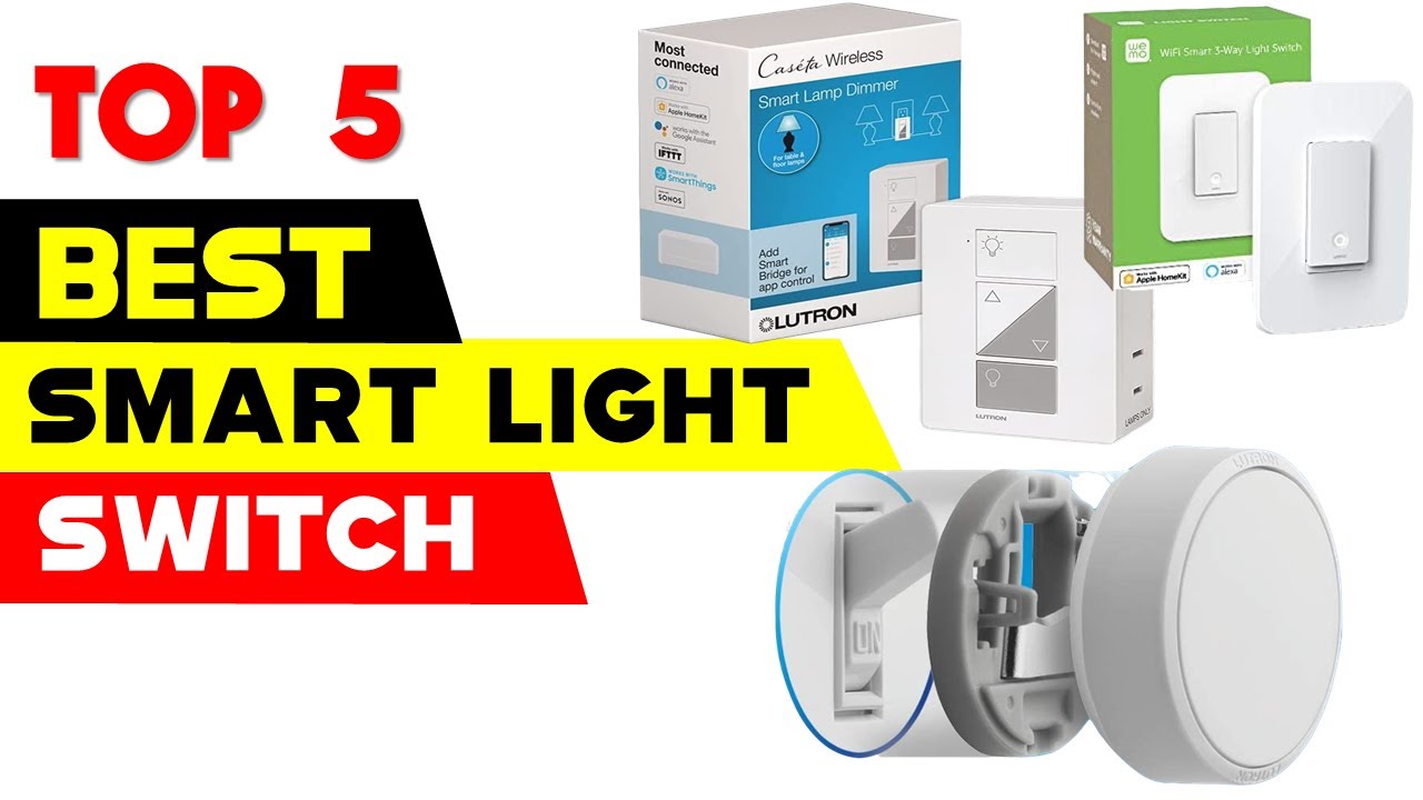 Top 5 Best WIFI Smart Light Switch Reviews in 2024 - YouTube