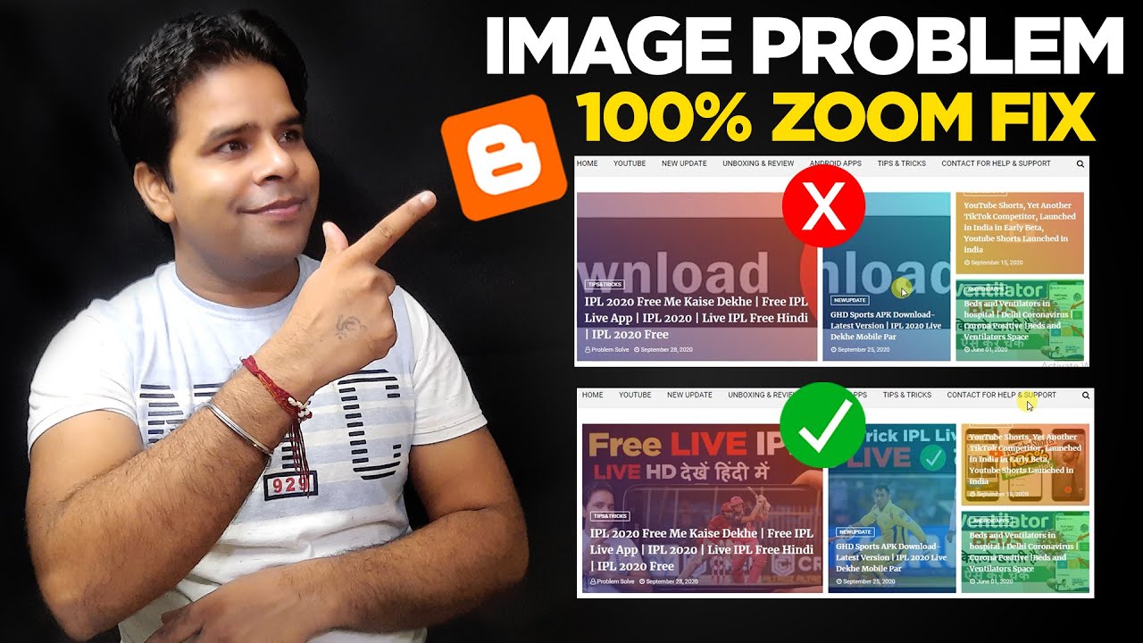 How to Fix Image ZOOM problem in blogger | fix Blogger Image | Stretch ...