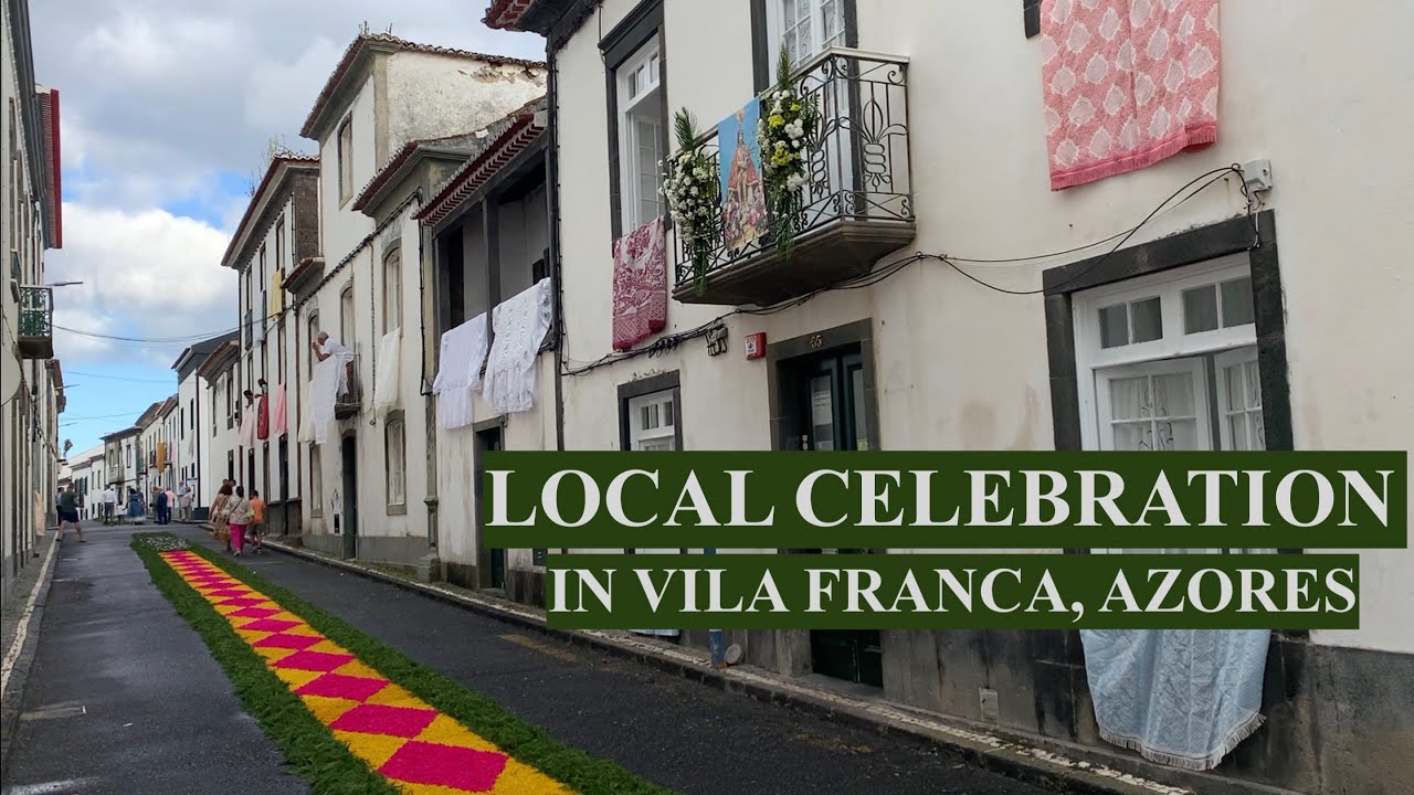 Sao Miguel, Azores: a local celebration in Vila Franca do Campo, 2022 ...