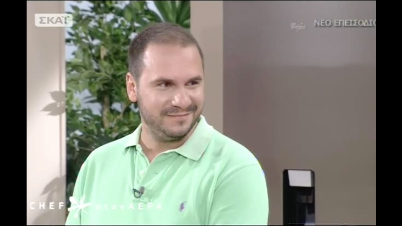 Ο Τάσος Αντωνίου στο "Σεφ Στον Αέρα" - YouTube