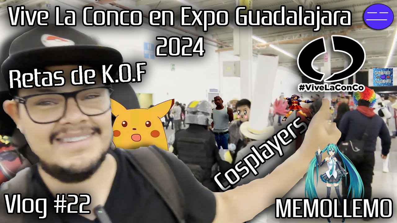Vive la Conco Guadalajara 2024 | De compras y Mucho Cosplay Vlog #22 ...