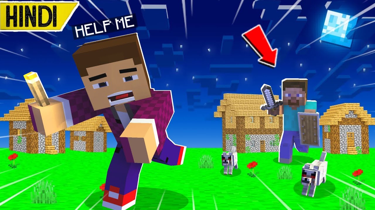 Fighting 😢 a Mysterious 😱 Enemy In Minecraft... But Here's the Twist! 😰 ...