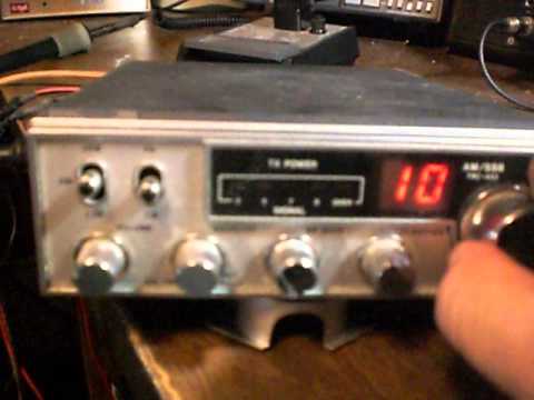 Realistic TRC 453 40 CH CB radio - YouTube