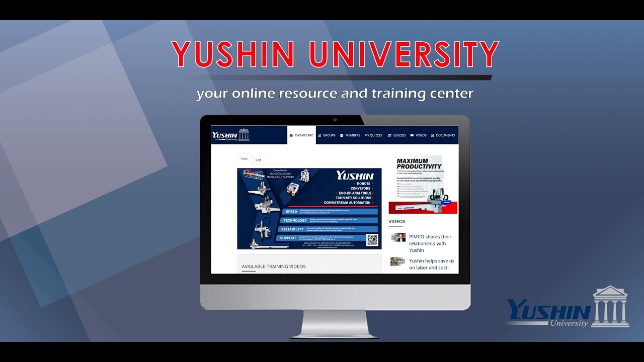 YUSHIN UNIVERSITY - Available Now, Get Started - YouTube
