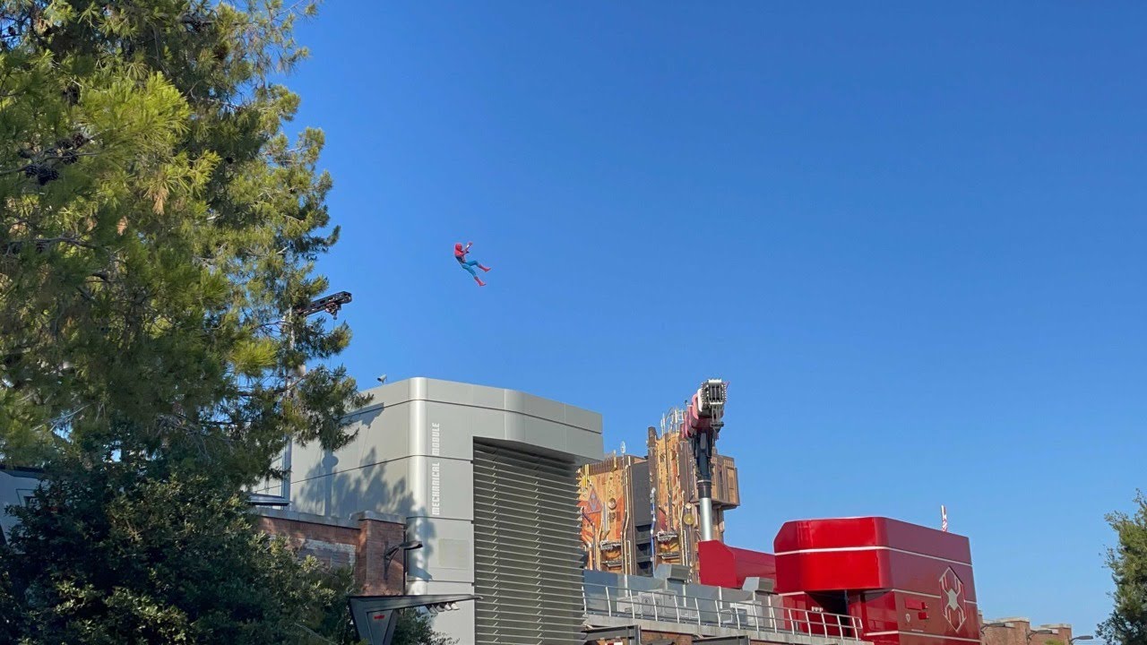 [2022] The Amazing Spider-Man Show Disney's California Adventure [4K at ...