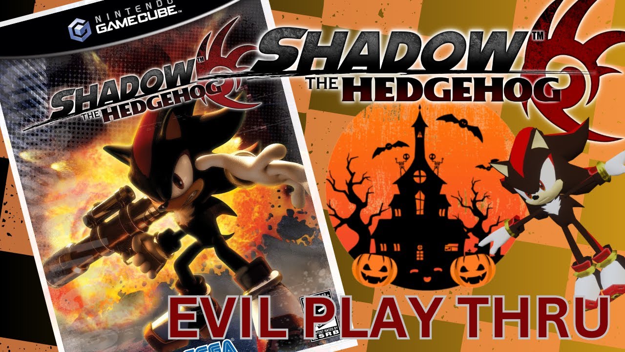 SHADOW THE HEDGHEOG (2005) {EVIL RUN 2}: PUMPKIN HALLOWEEN MADNESS ...