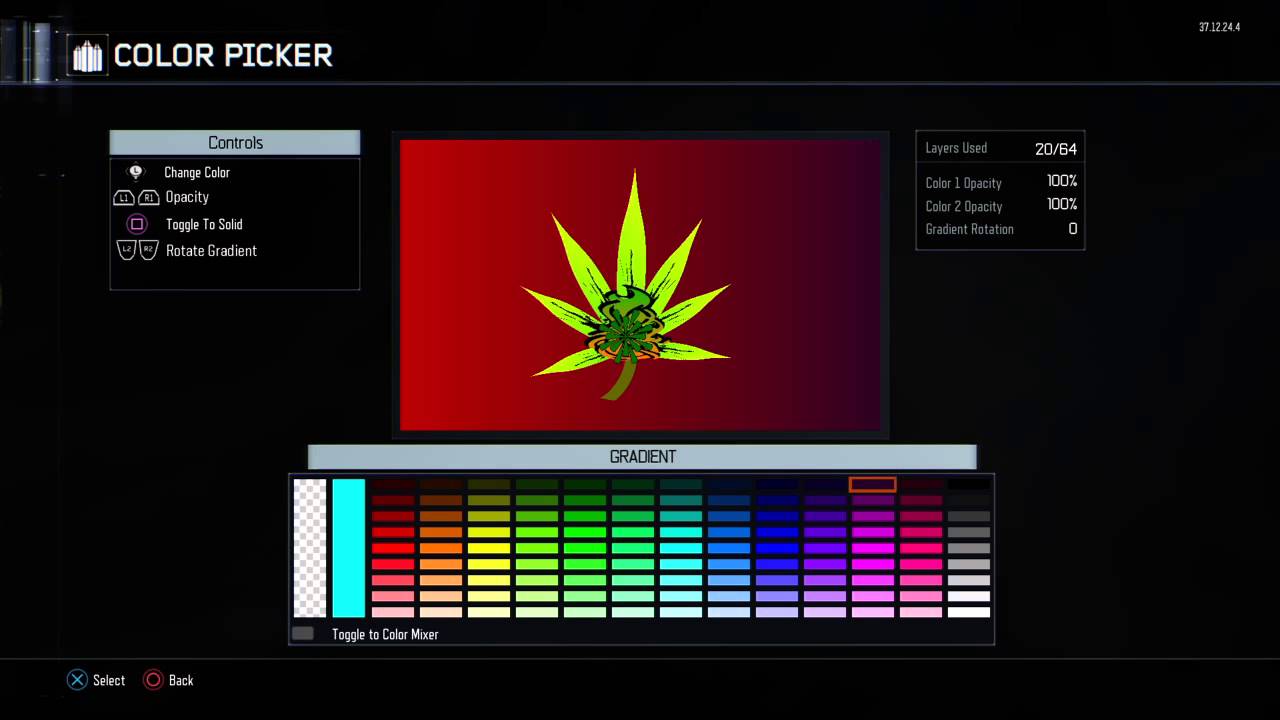 Black Ops III how to do weed emblem - YouTube