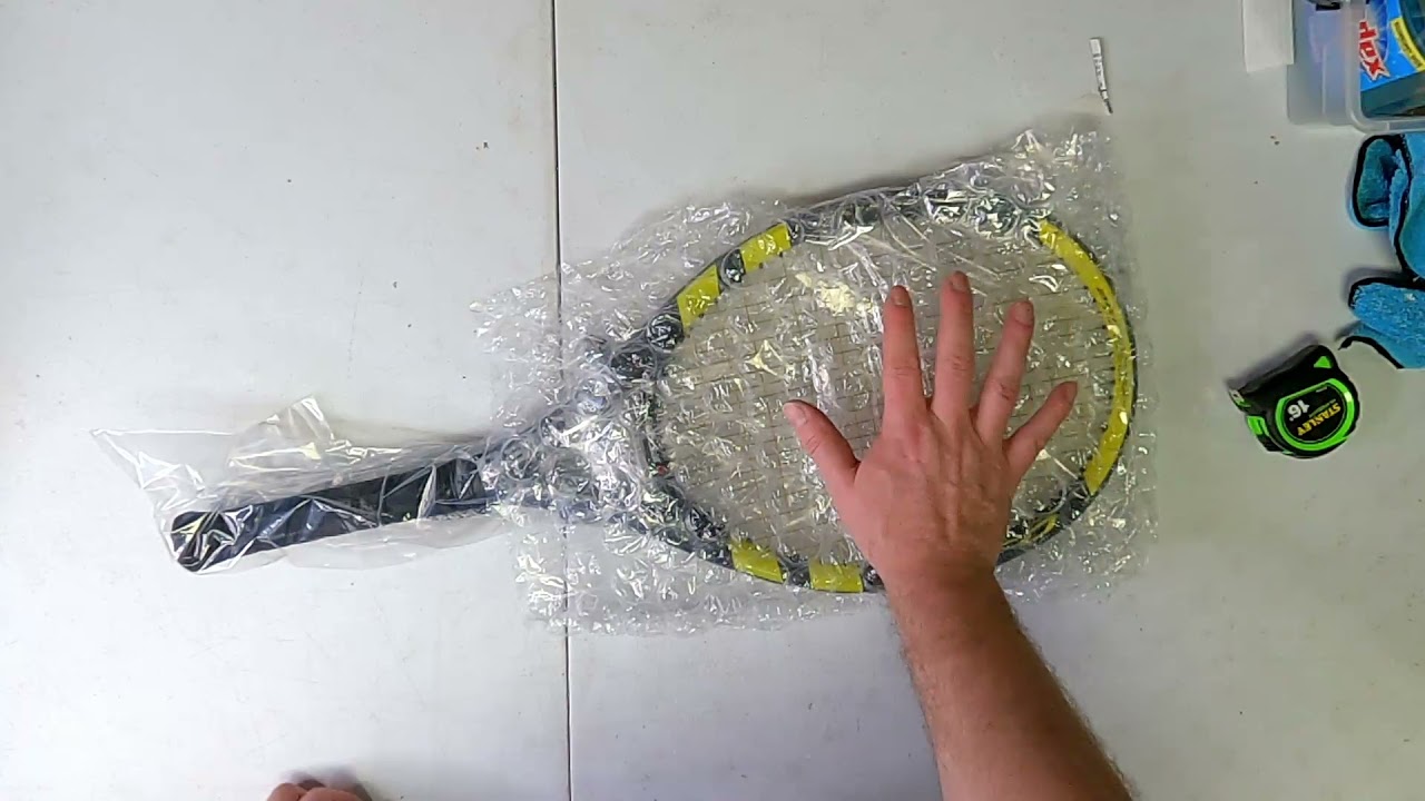 Packing And Shipping A Tennis Racquet Via USPS I Sold On Ebay - YouTube