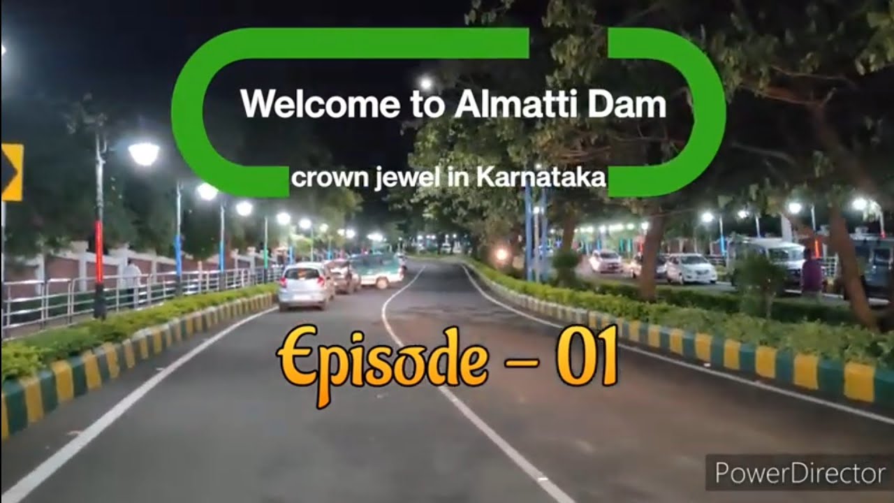 A trip to Almatti Dam.🚴🚵|| Episode 01,|| Dancing musical fountain ⛲ ...