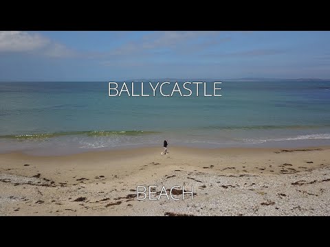 Ballycastle Beach Northern Ireland (4K)