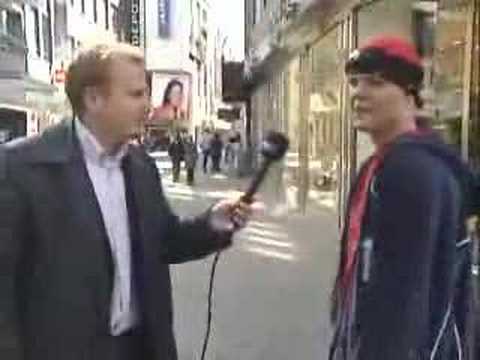 Lustiges Interview ber den Irak wie dumm kann man sein