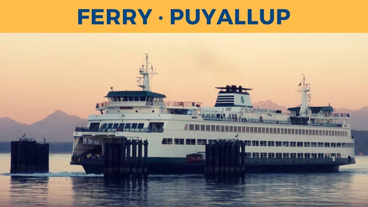 Arrival of ferry PUYALLUP in Edmonds (Washington State Ferries) - YouTube