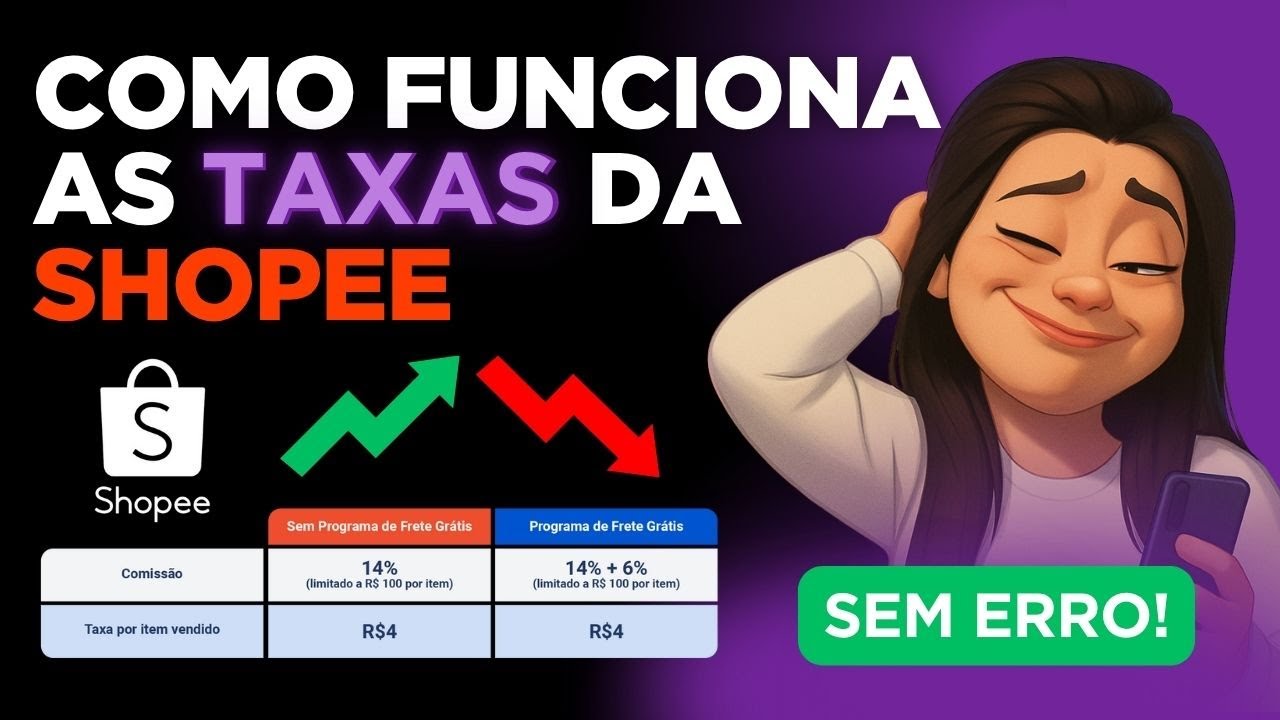 Taxas da Shopee: Entenda Tudo e Aprenda a Calcular Seu Lucro! [Evite Prejuízo] - YouTube