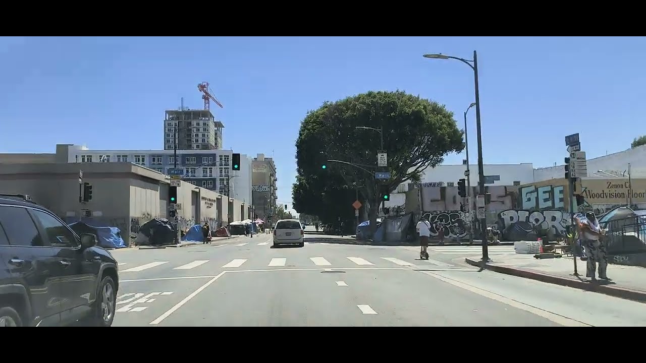Where is Skid Row? Downtown Los Angeles. See what it really looks like ...