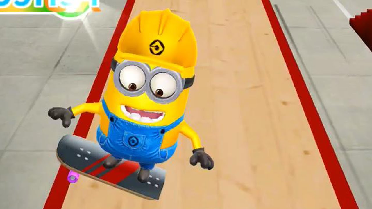 Despicable Me: Minion Rush - Skateboard Now! - YouTube