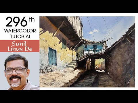 Essence of Light and Shadow | Landscape Painting Demonstration ...