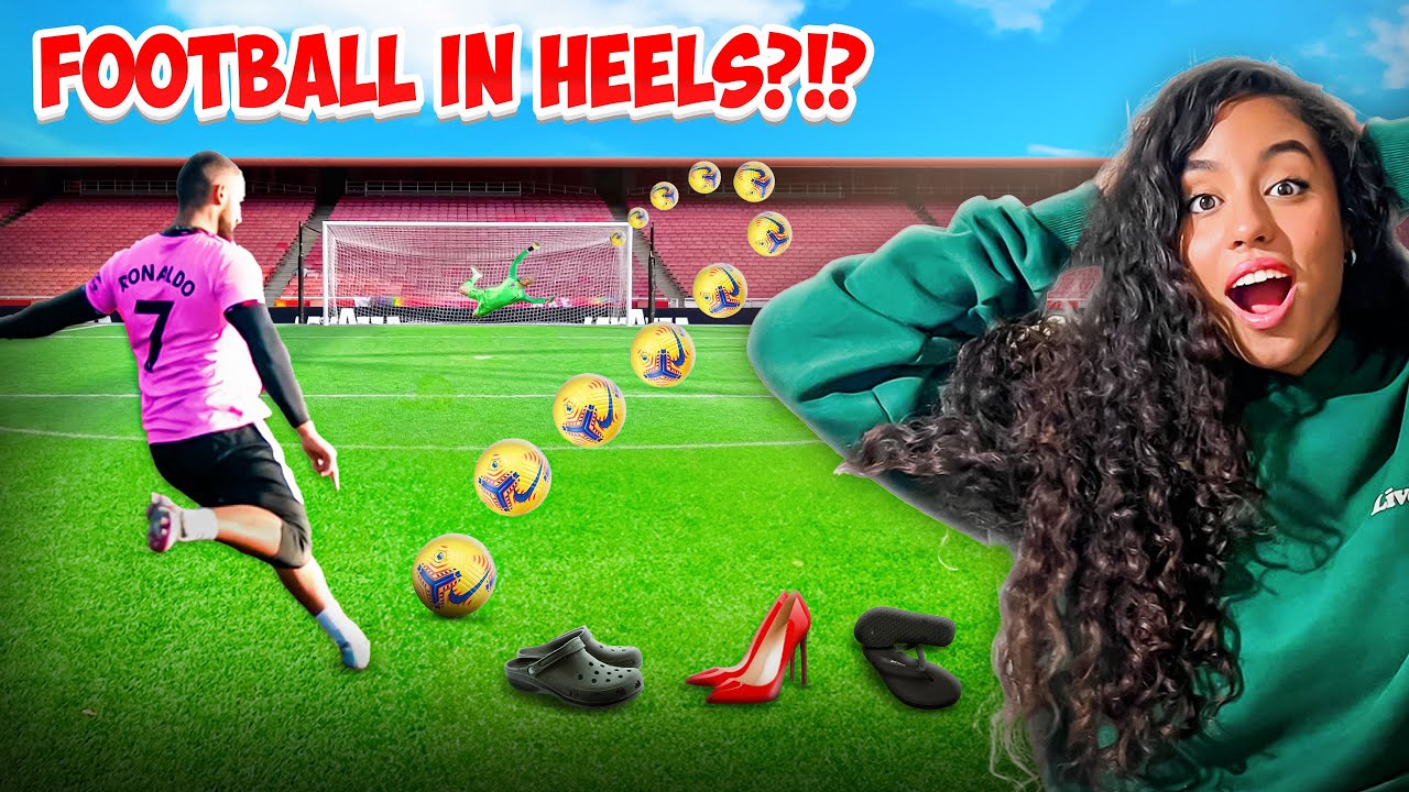 Scoring 1 AMAZING Goal With Every MULTI SHOE (Football) - YouTube