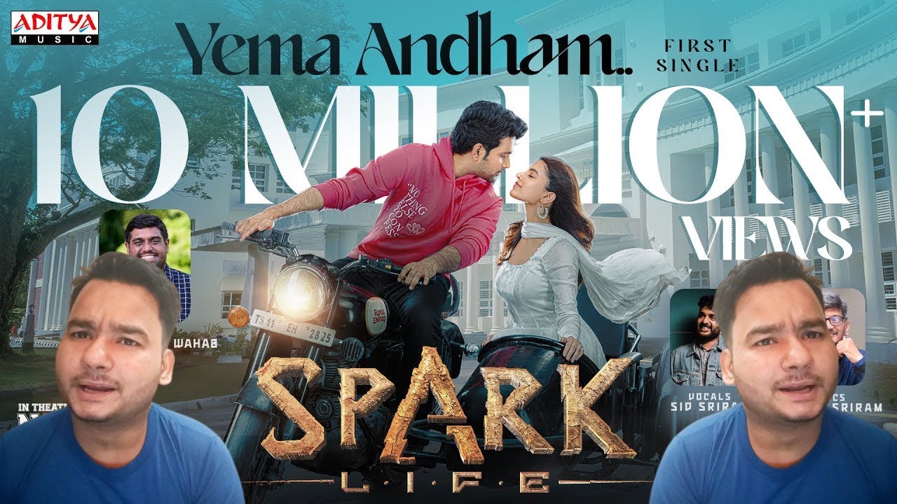 Song Reaction on Yema Andham | SPARK | Vikranth, Rukshar | Hesham Abdul ...