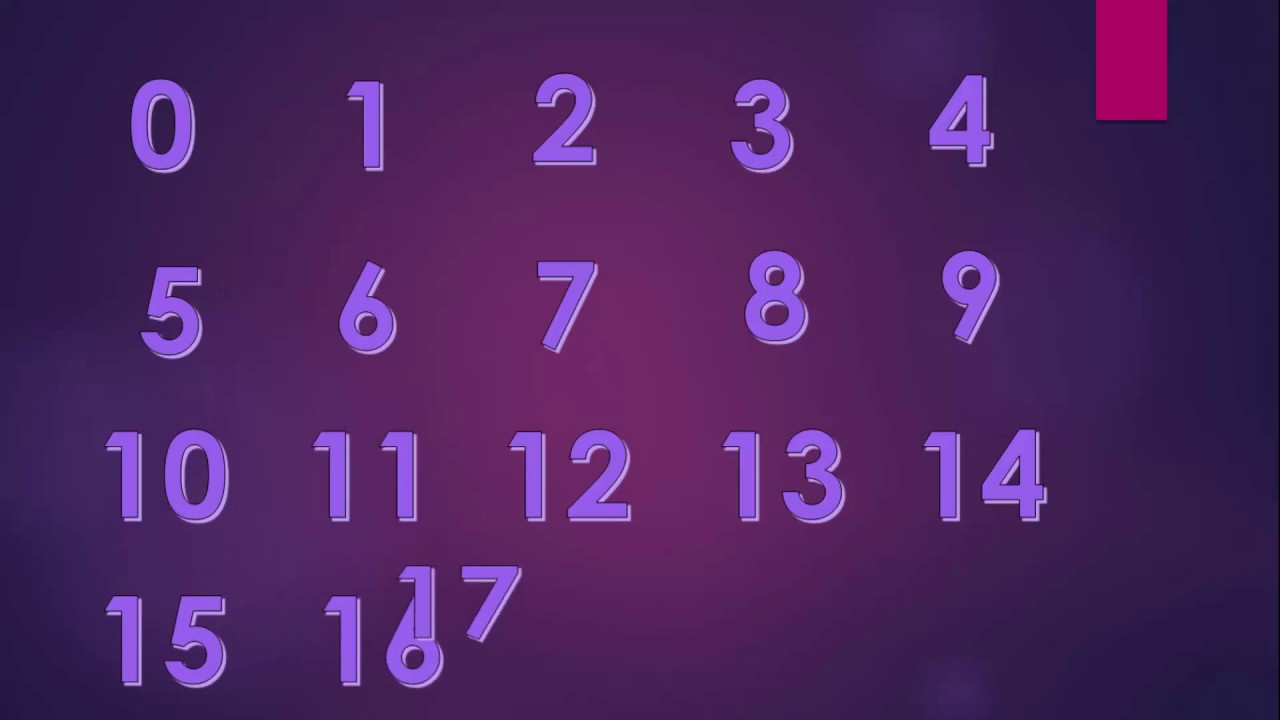 UEBE - Aprendiendo a contar el Numero 18 - YouTube