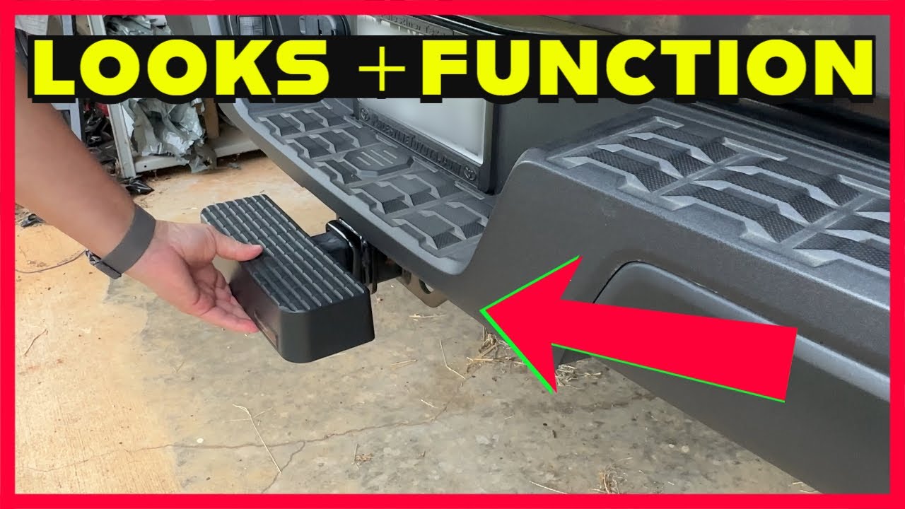 WeatherTech 81BS1 Macneil Automotive Bump Step, Black - YouTube