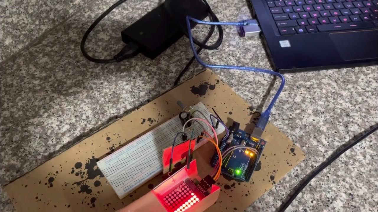 Control pid con arduino y matriz de led 8x8 - YouTube