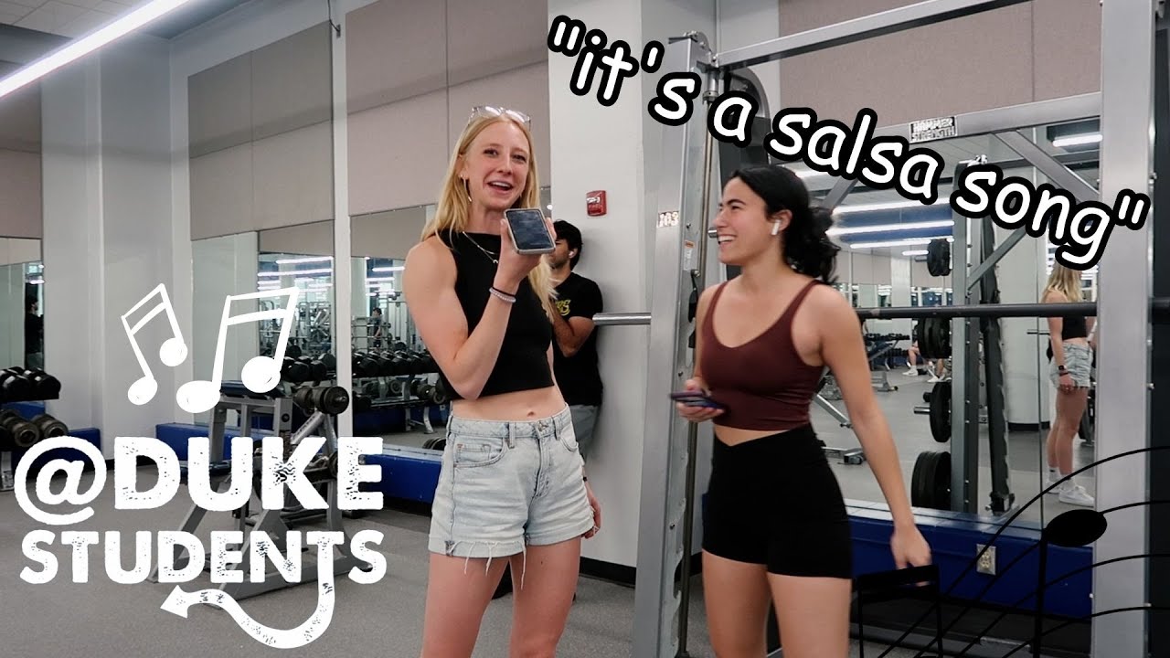 What Are You Listening To? Duke Gym Edition - YouTube