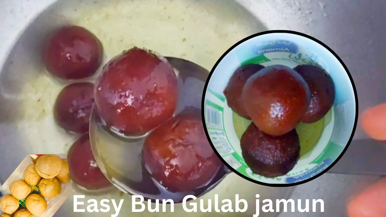perfect gulab jamun recipe|ബൺ ഉപയോഗിച്ച് ഇനി നിങ്ങൾക്കും ഉണ്ടാക്കാം ...