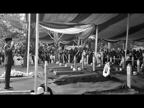 Presiden Jokowi Pimpin Upacara Pemakaman Bapak B.J. Habibie, Jakarta, 12 September 2019