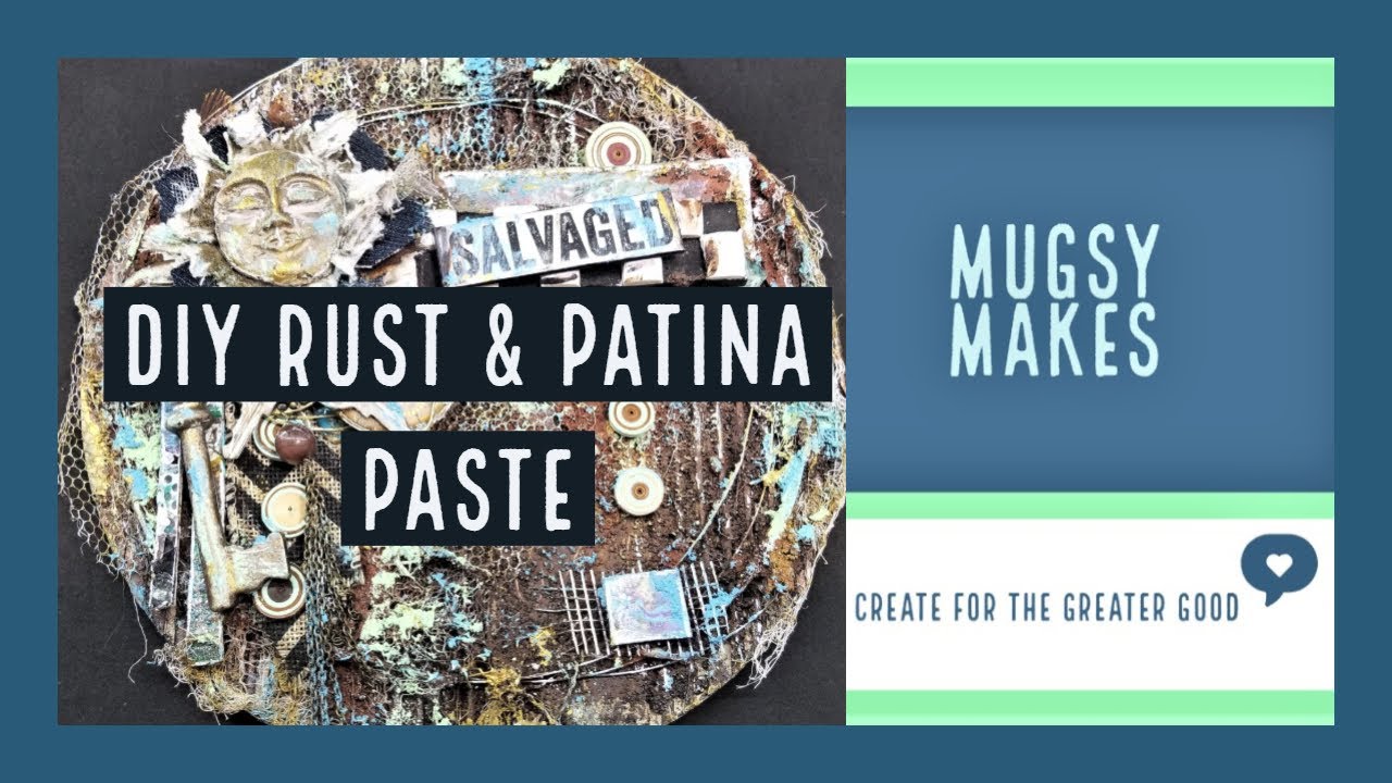 Rust and Patina paste Diy - YouTube