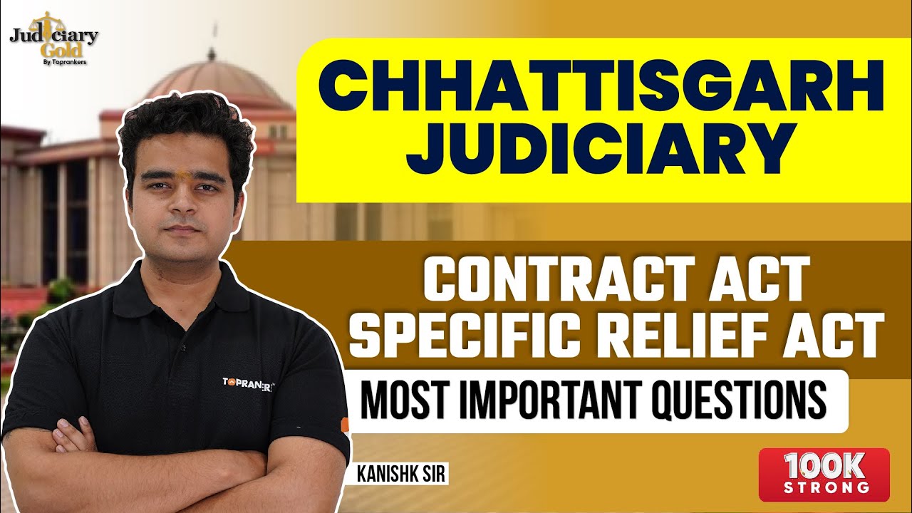 Indian Contract Act 1872 & Specific Relief Act 1963 - Most Important ...
