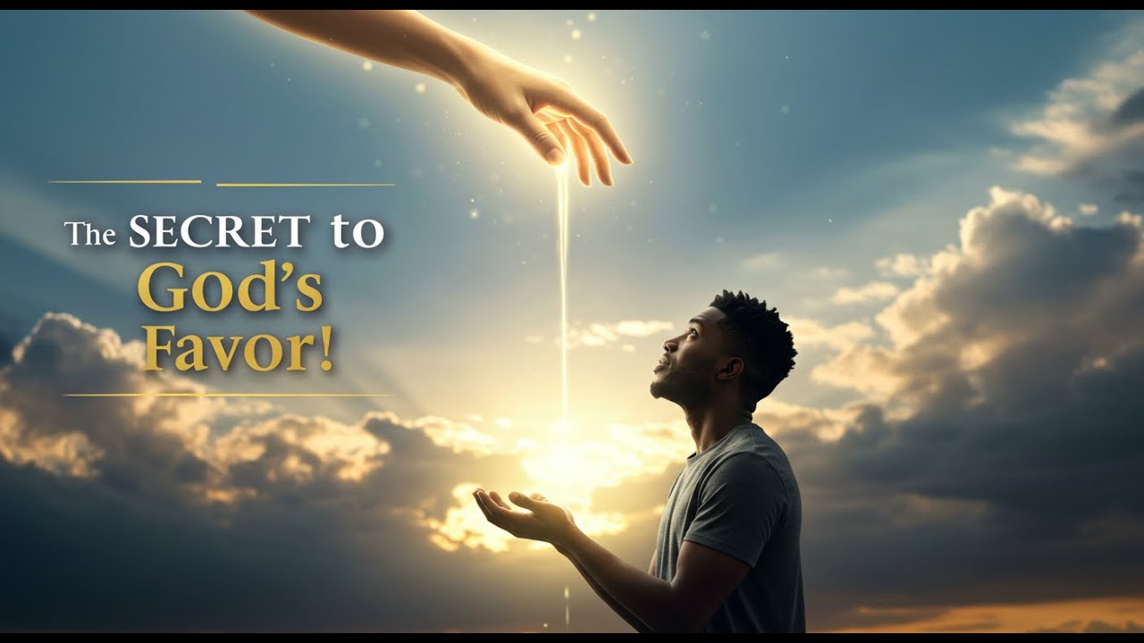 THE SECRET TO RECEIVING GOD'S FAVOR | BIBLE VERSES FOR FAVOR AND ...