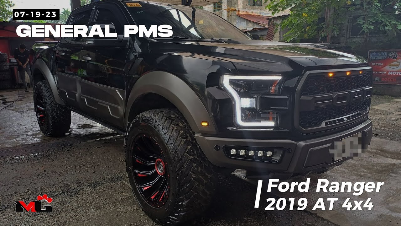 FORD RANGER 2019 AT 4X4 GENERAL PMS by MG Autoworx - YouTube