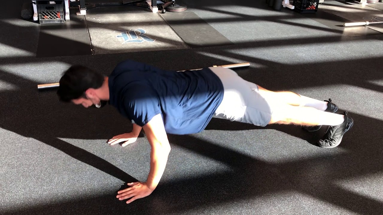 Scap Push Up - YouTube