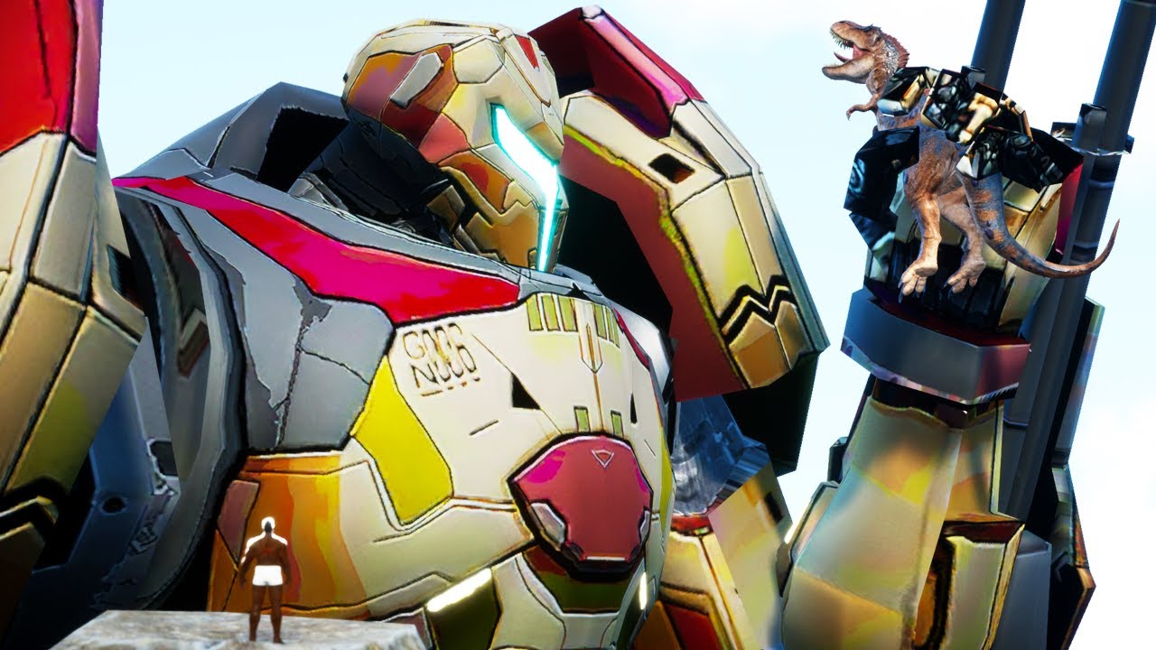 Pacific Rim JAEGER TAMING In Ark Goes TERRIBLY WRONG - (4) Ark Survival ...