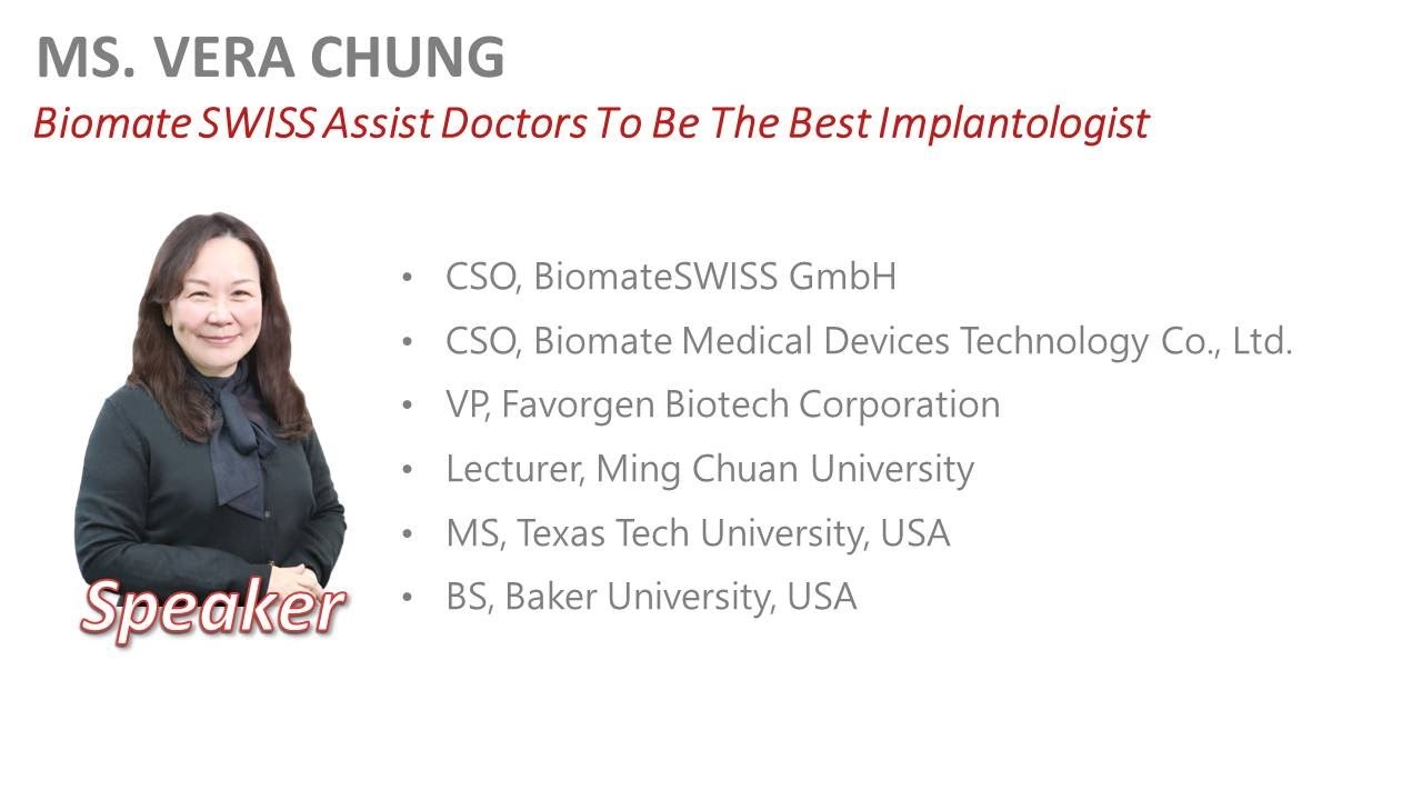 BiomateSwiss Assist Doctors To Be The Best Implantologist by MS. VERA ...