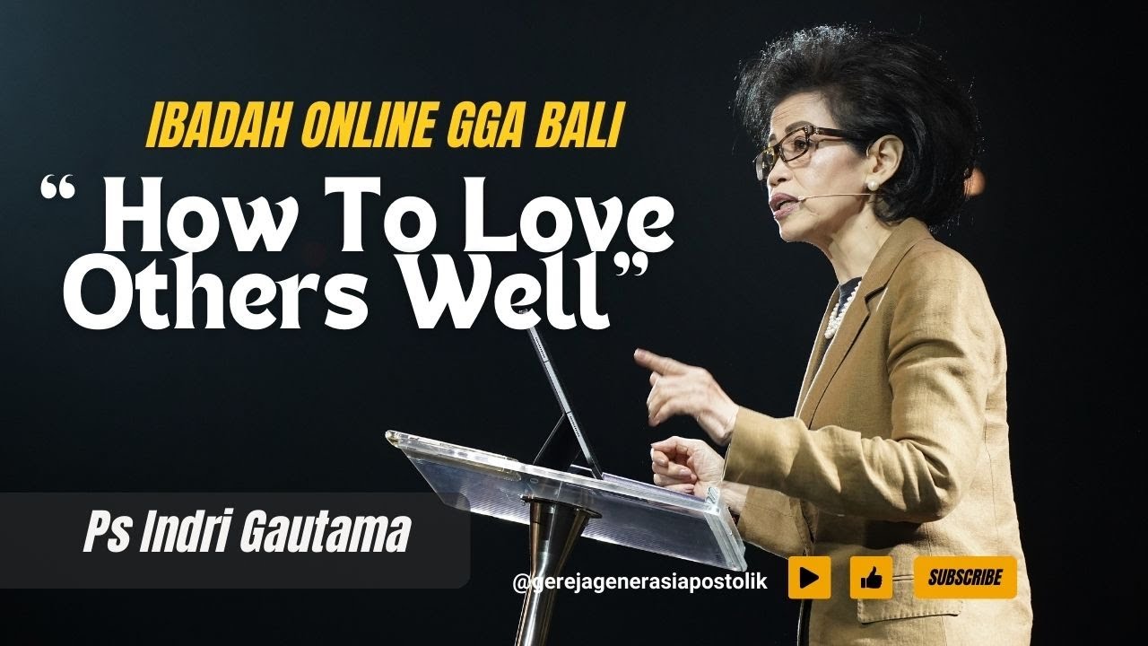 Ibadah Online GGA BALI 6 Mei 2023 | Ps Indri Gautama - YouTube